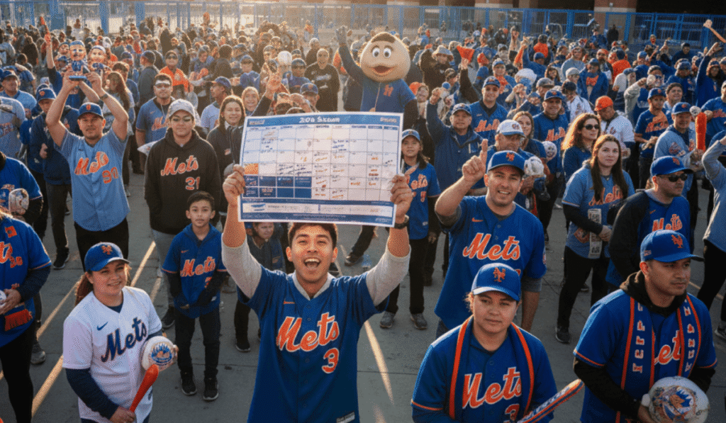 New York Mets 2026 Home Games Schedule